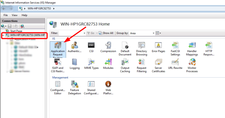 Reverse Proxy iis Windows Server - Himpro